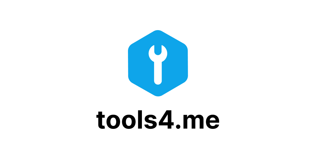 Free online tools | tools4.me